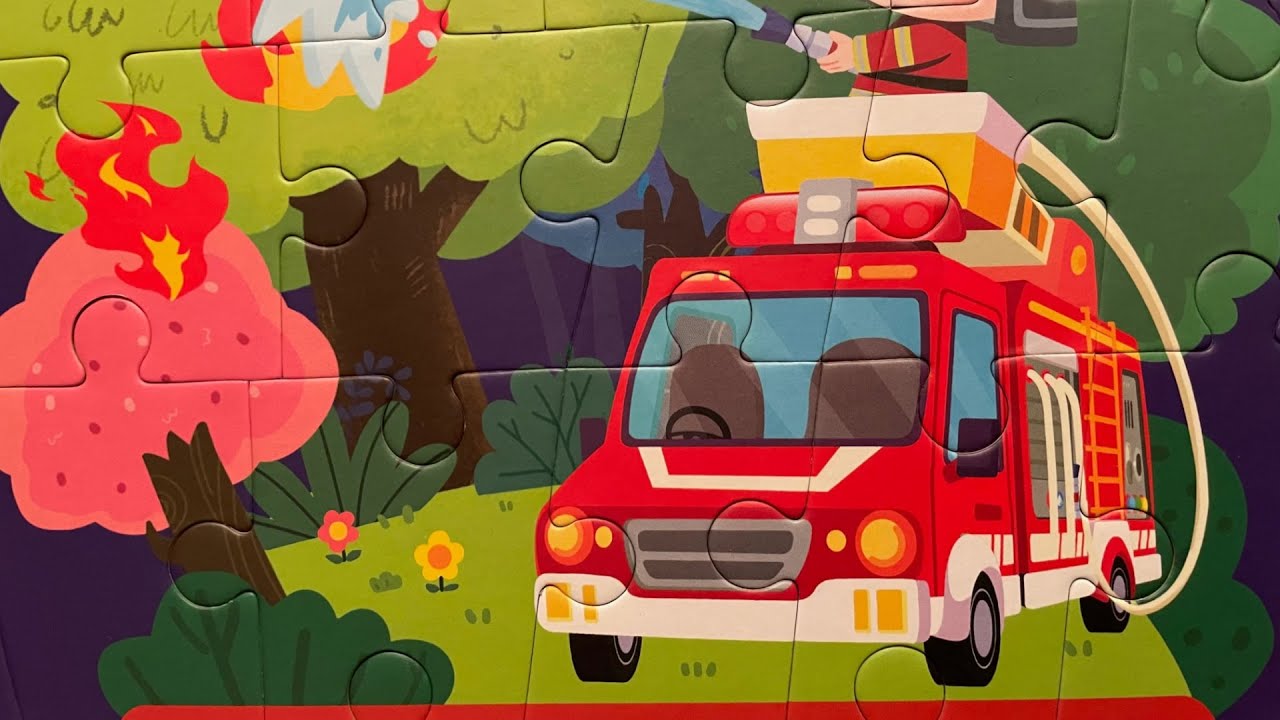 Play Puzzle | Fireman Puzzle | Puzzle Game for kids and for children ...
