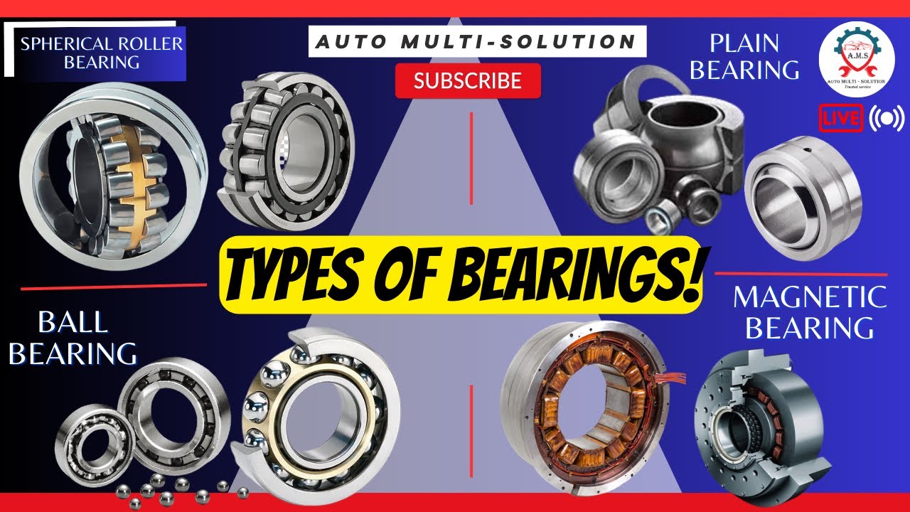 WHAT IS BEARING? TYPES OF BEARING AND HOW IT WORKS #automultisolution # ...