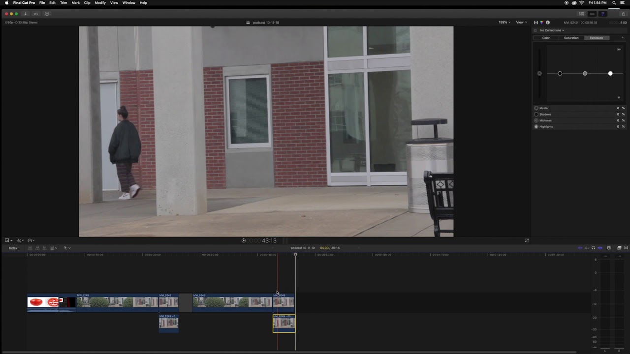 disappearing person effect by caleb - YouTube