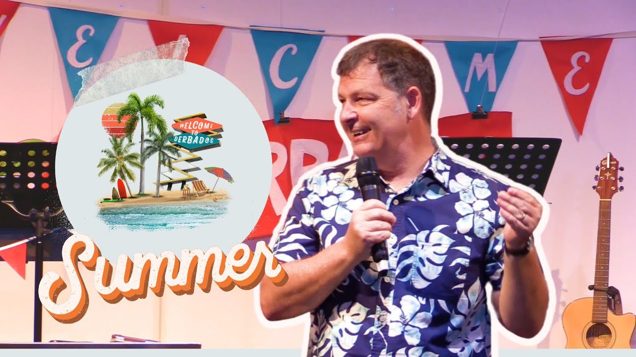 Welcome To Derbados | Speech On The Beach | Aled Griffith - YouTube