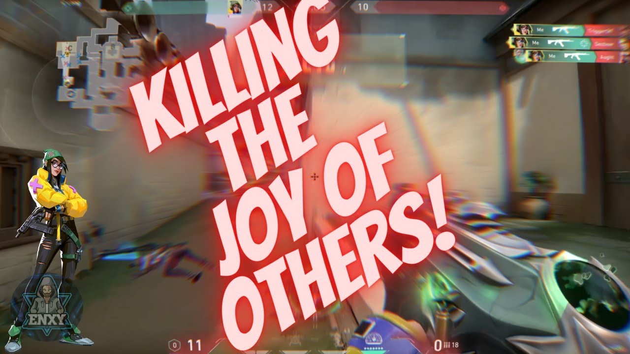 Killing The Joy of Others | Valorant Ranked games | KillJoy/Brimstone ...