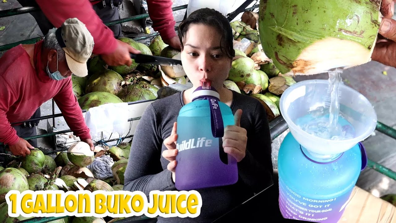 1 GALLON BUKO JUICE FOR 24 HRS. - YouTube