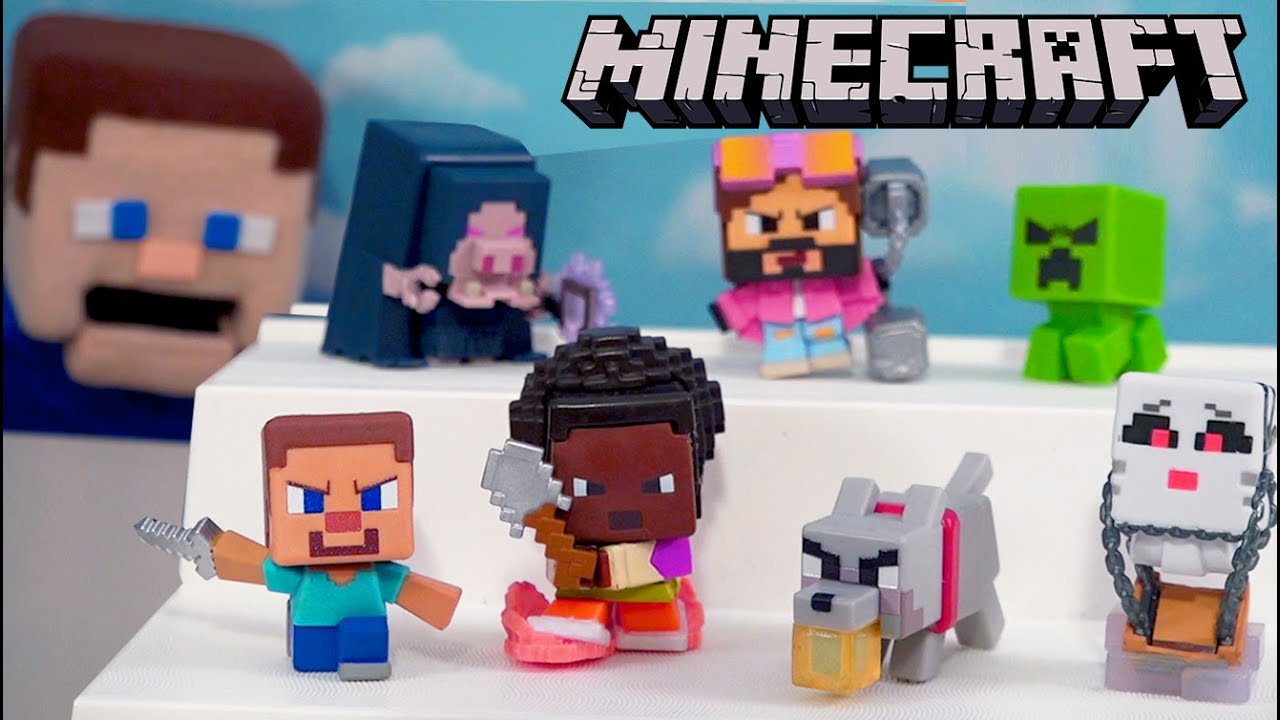 Minecraft Movie Mini Figures MINI MODE 2025 Set - YouTube