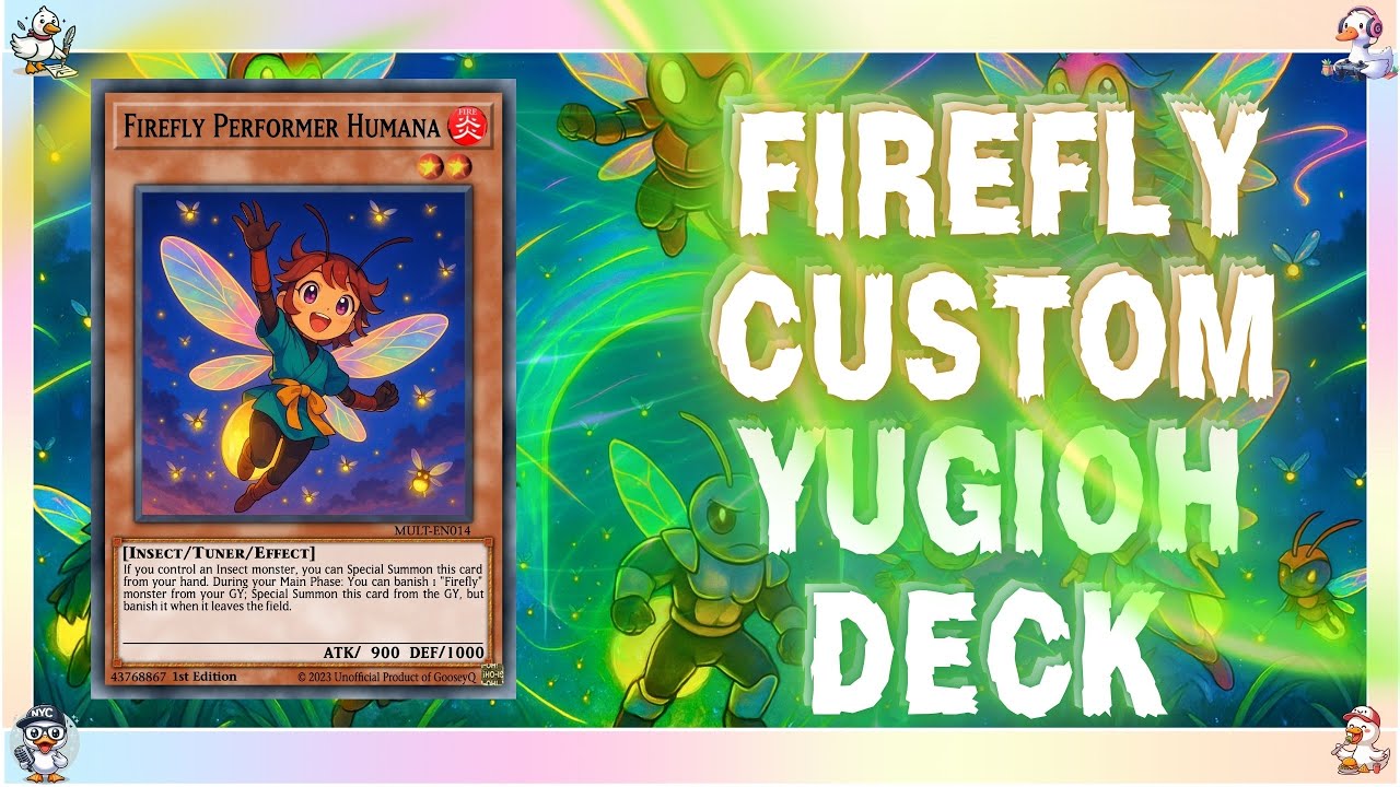 Firefly Custom Yu-Gi-Oh! Deck - YouTube