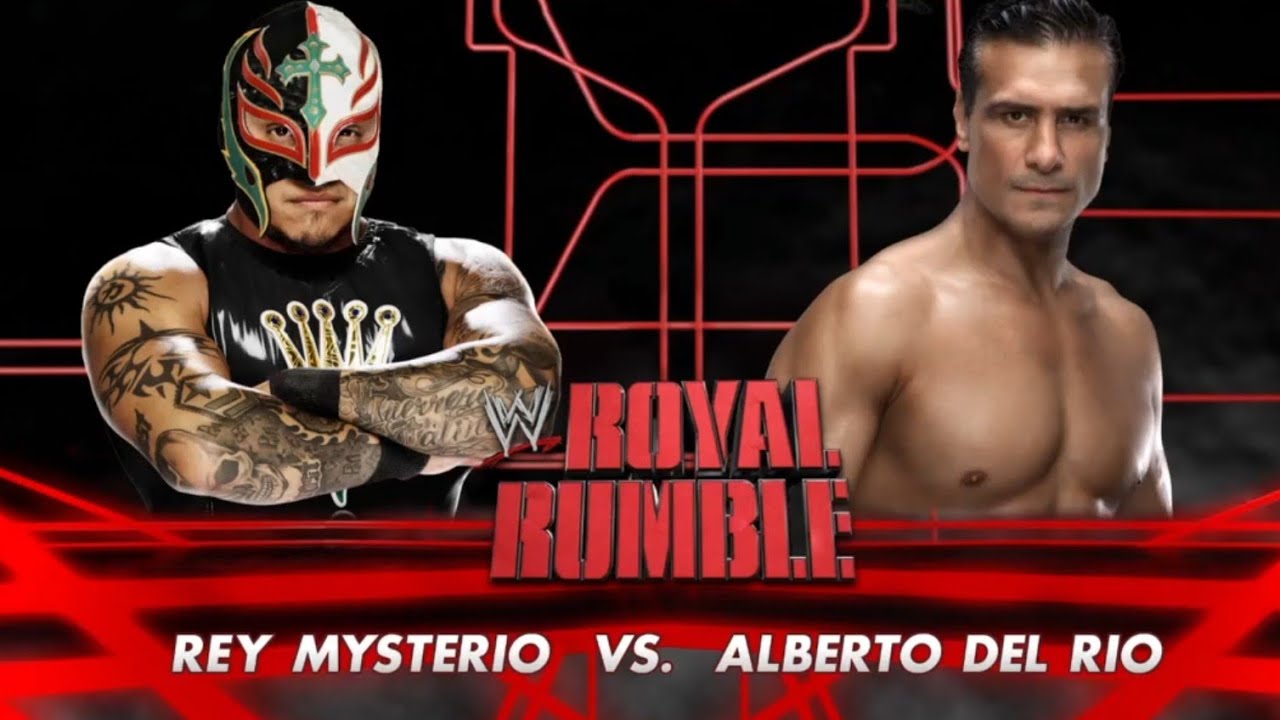 Rey Mysterio vs Alberto Del Rio | Royal Rumble | WWE 2k15 PS4 - YouTube