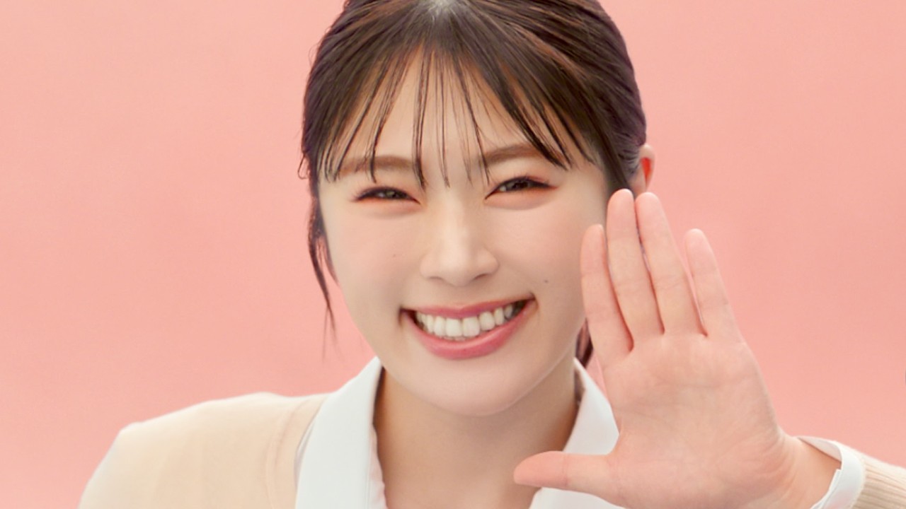 渋谷凪咲、キャリアアップで満面の笑み！「SHElikes」新CM - YouTube