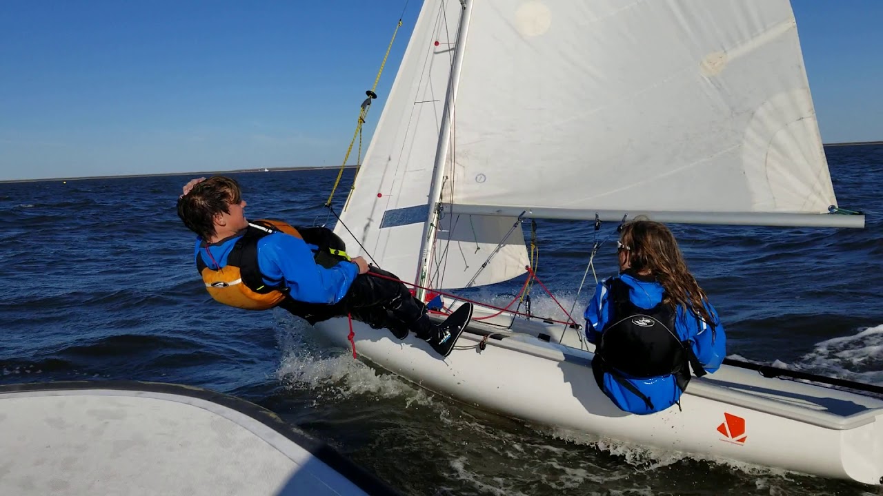 Geaux Fast Sailing Ava helm Tanner Crew - YouTube