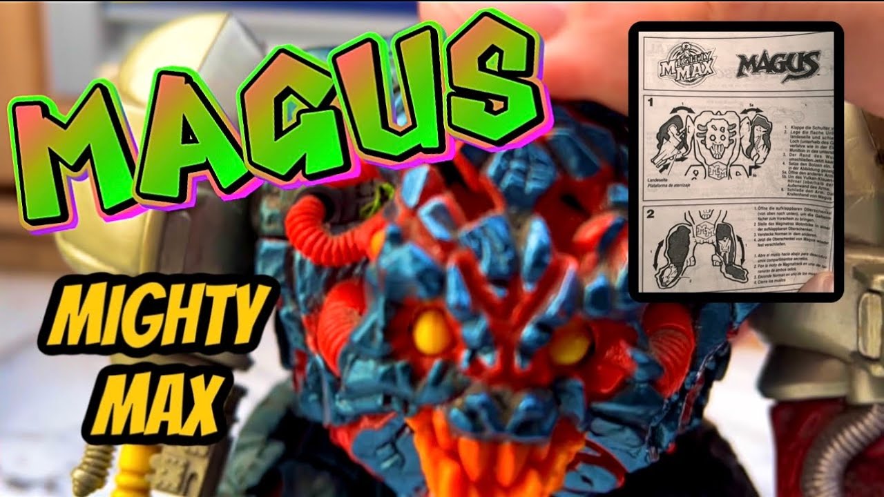 BLAST MAGUS 1993!! 🌋👹the coolest toy of the 90’s 🧢Mighty Max series ...