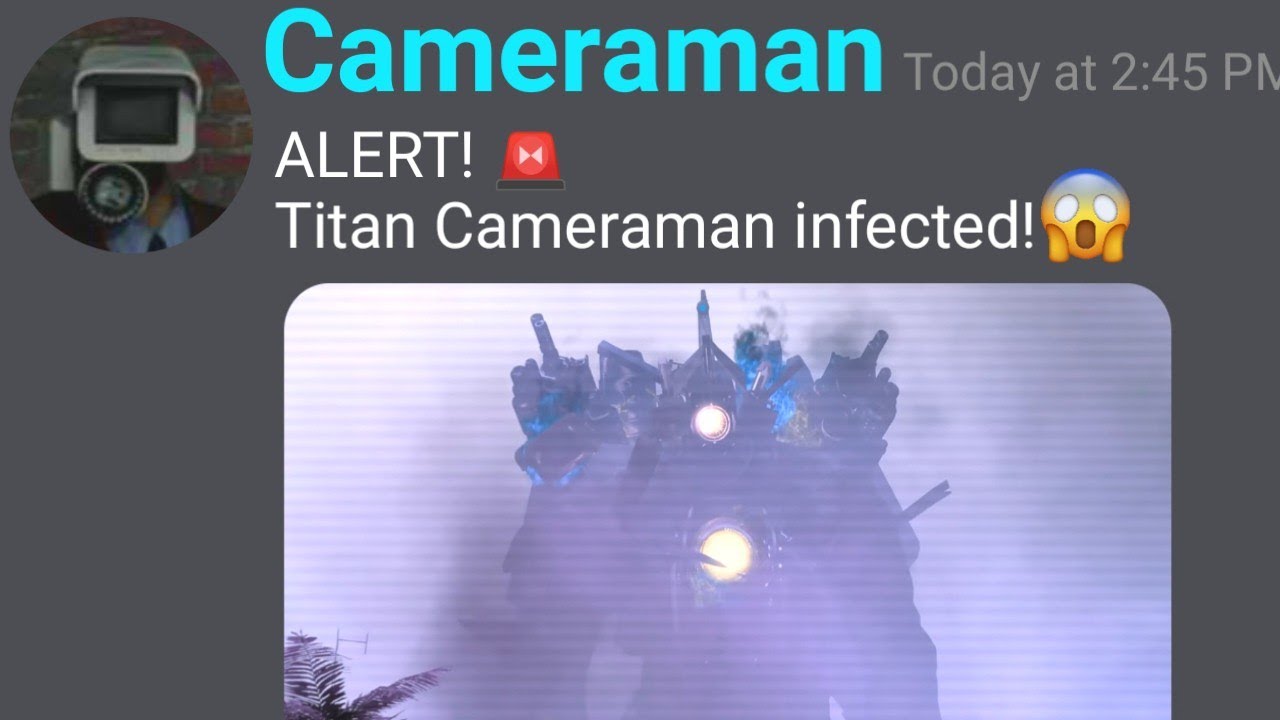 Titan Cameraman get infected! (Skibidi Toilet 65) - YouTube