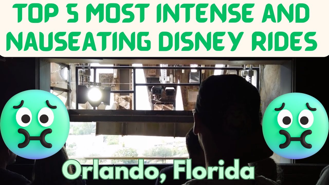 The 5 MOST Intense Nauseating Rides in Disney World - Avoid these for ...
