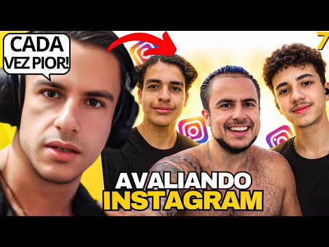 Super Xandão reacting to followers' Instagram posts (and Thammy Gretchen appears)