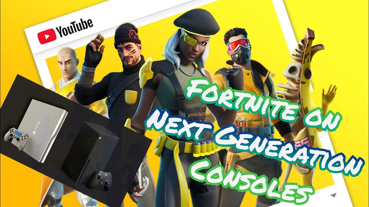 Fortnite on Next Generation Consoles (Is Your Account Safe?) - YouTube