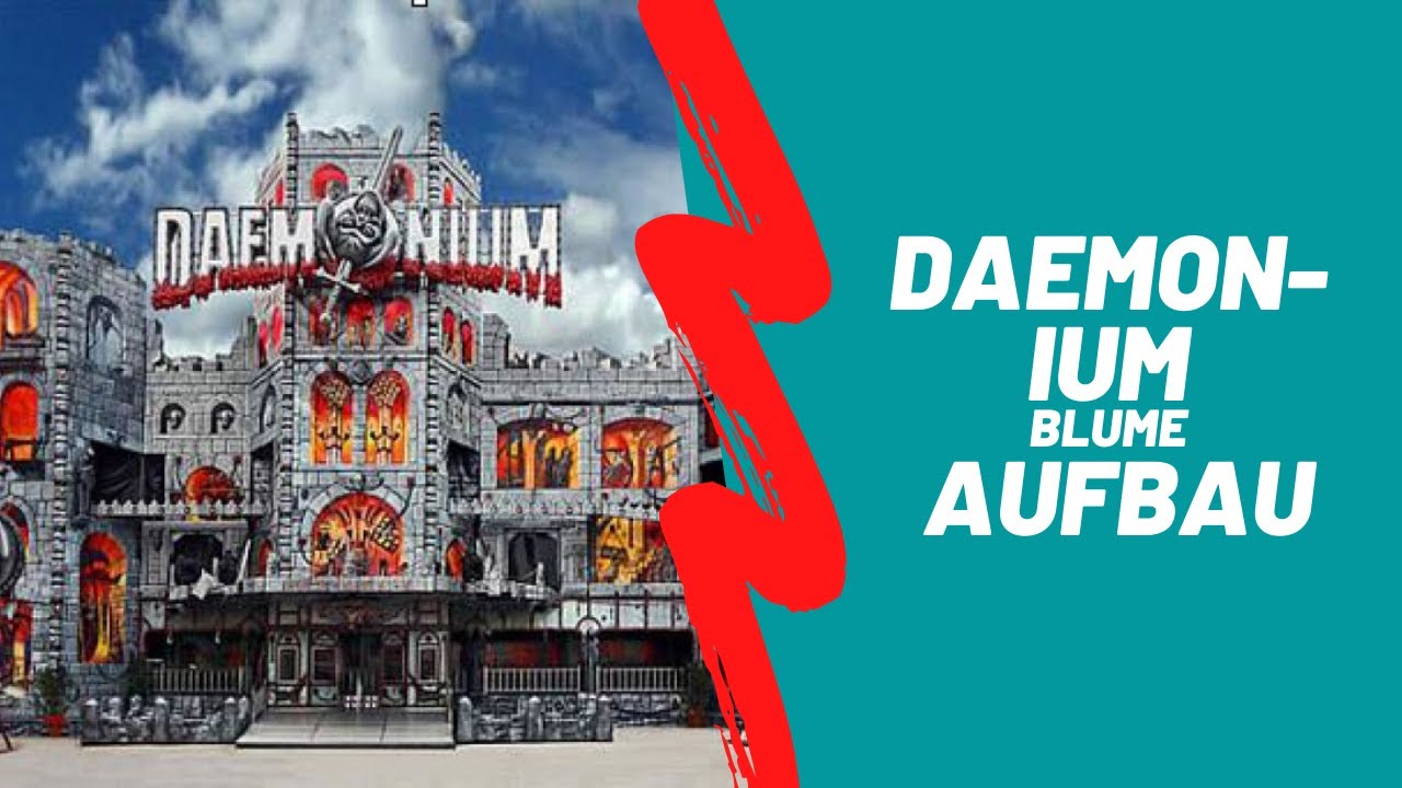 Daemonium Geisterbahn - Blume / Freizeitpark Onride - YouTube