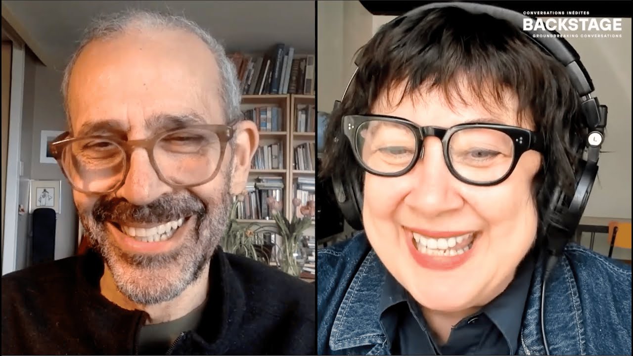 Backstage: Daniel Brooks & Marie Brassard - YouTube