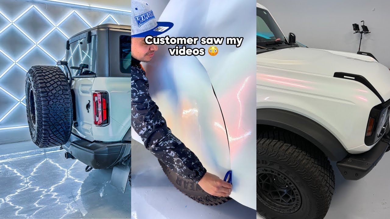 No one makes this Wrap Color 😬 We put 2 Car Wraps together 😳 - YouTube