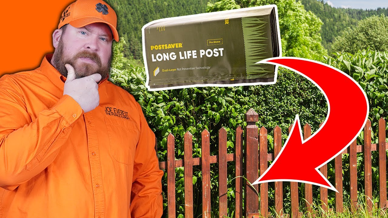 How do I Protect My Fence Posts Once They Are Already Set? - YouTube