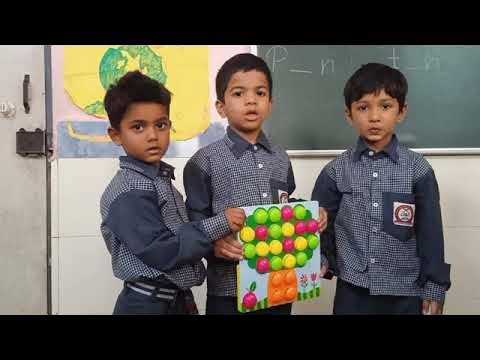 Sorting blocks activity for lkg students - YouTube