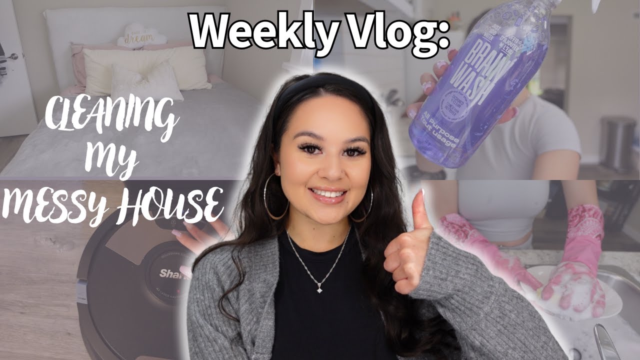 *Weekly Vlog* | Weekend House Cleaning Routine: Satisfying Before ...