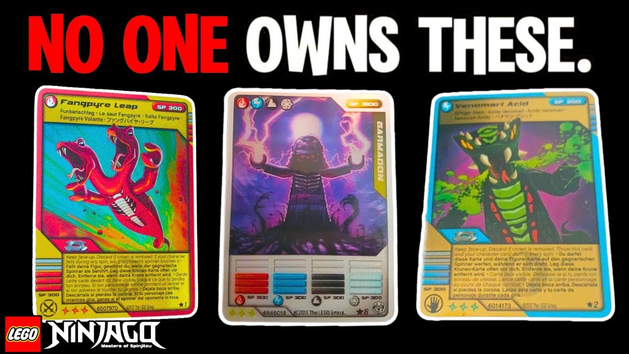 The LEGO Ninjago Cards that Barely Exist. - YouTube