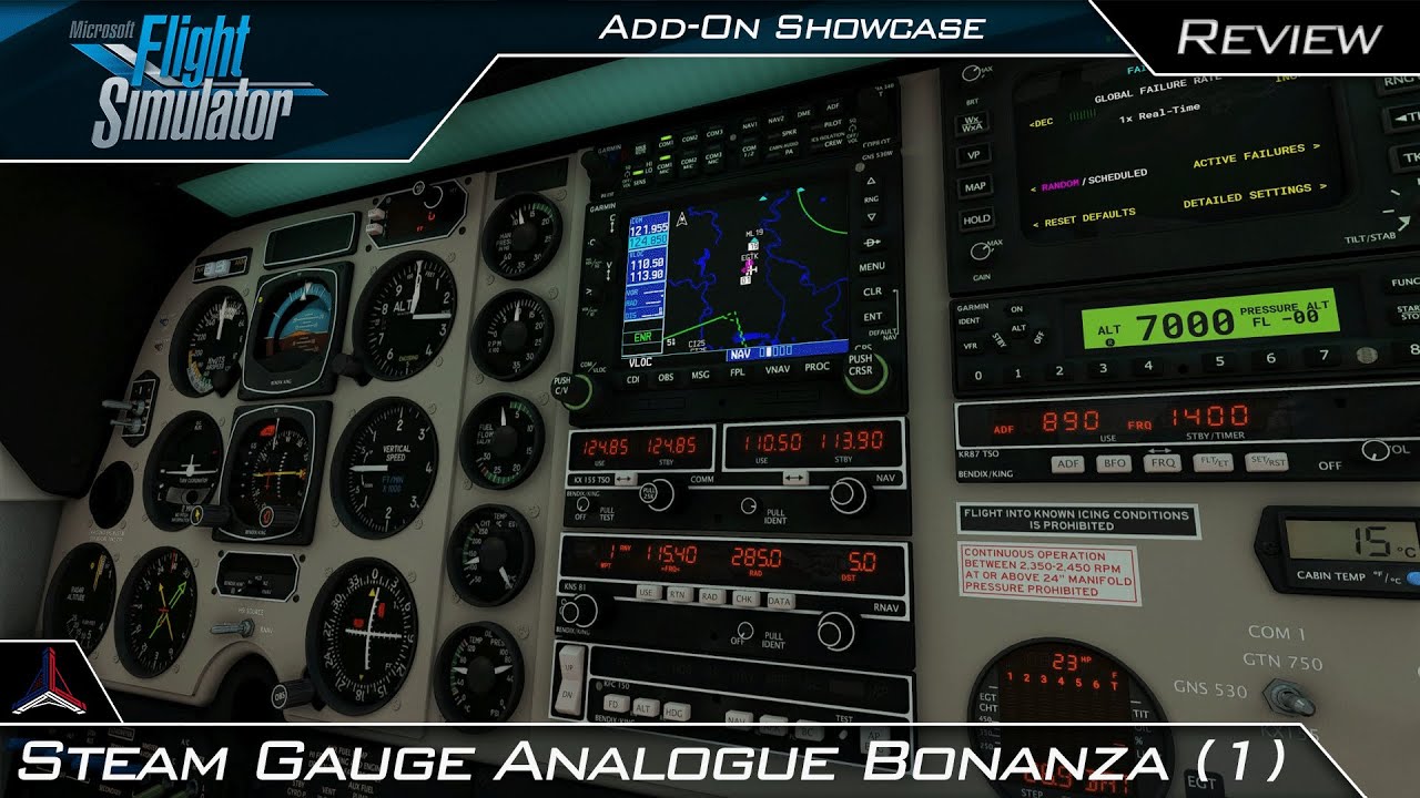 Microsoft Flight Simulator 2020 | BlackSquare Steam Gauge Analogue ...
