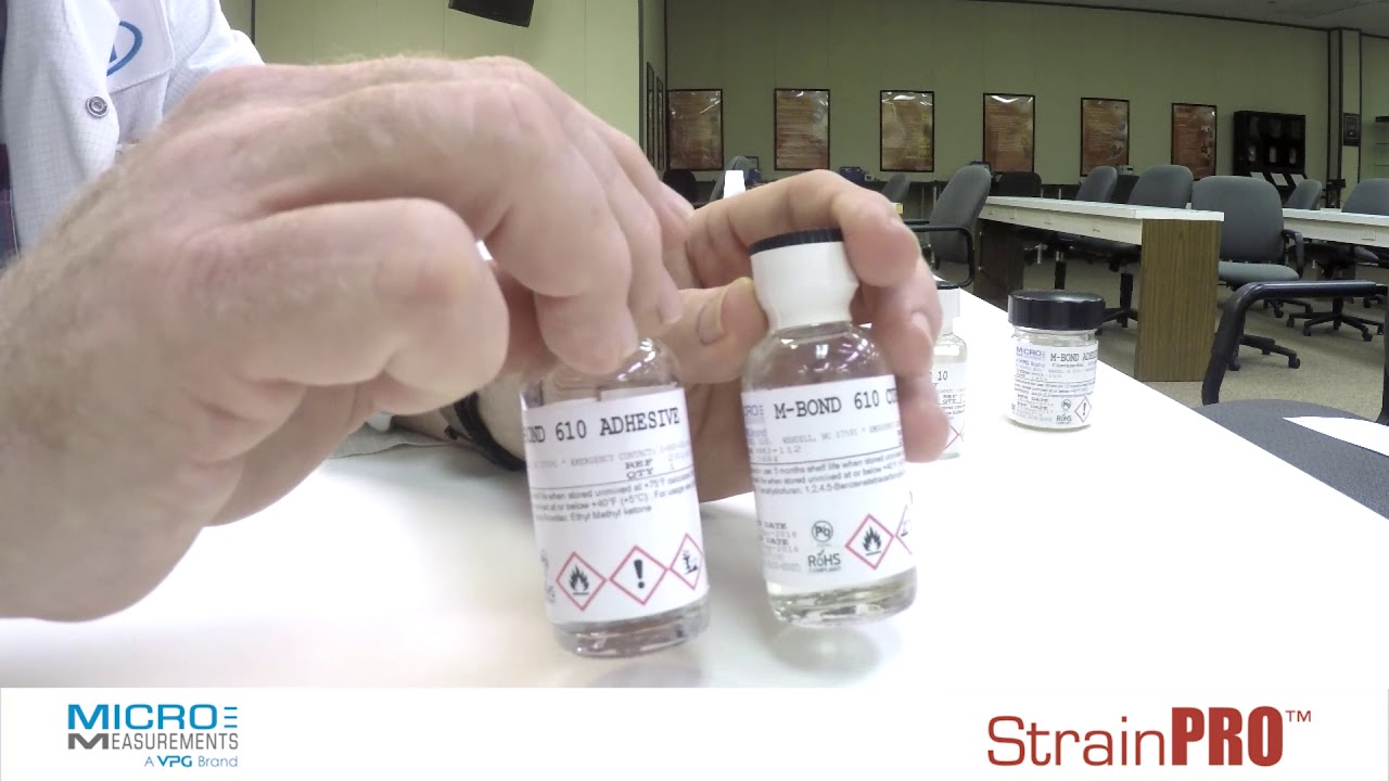 The Finest Strain Gage Adhesives in the World - YouTube