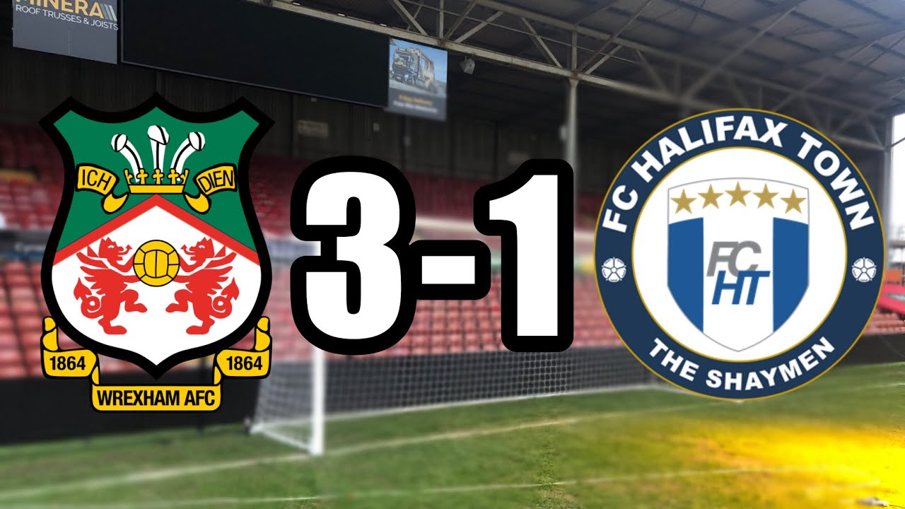 Goals of Wrexham 3-1 Halifax Town | Wrexham TV - YouTube