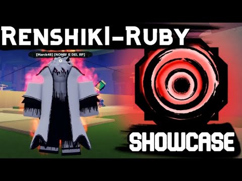 RENSHIKI RUBY FULL SHOWCASE EN ESPAÑOL | SHINDO LIFE 🐸 - YouTube