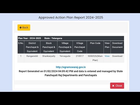 GPDP (2024-25) Steps to Approve Action plan In Egramswaraj website 🌎 - YouTube
