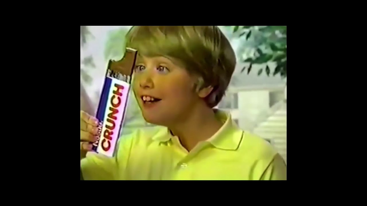 Kid gets red necked by a nestle crunch - YouTube