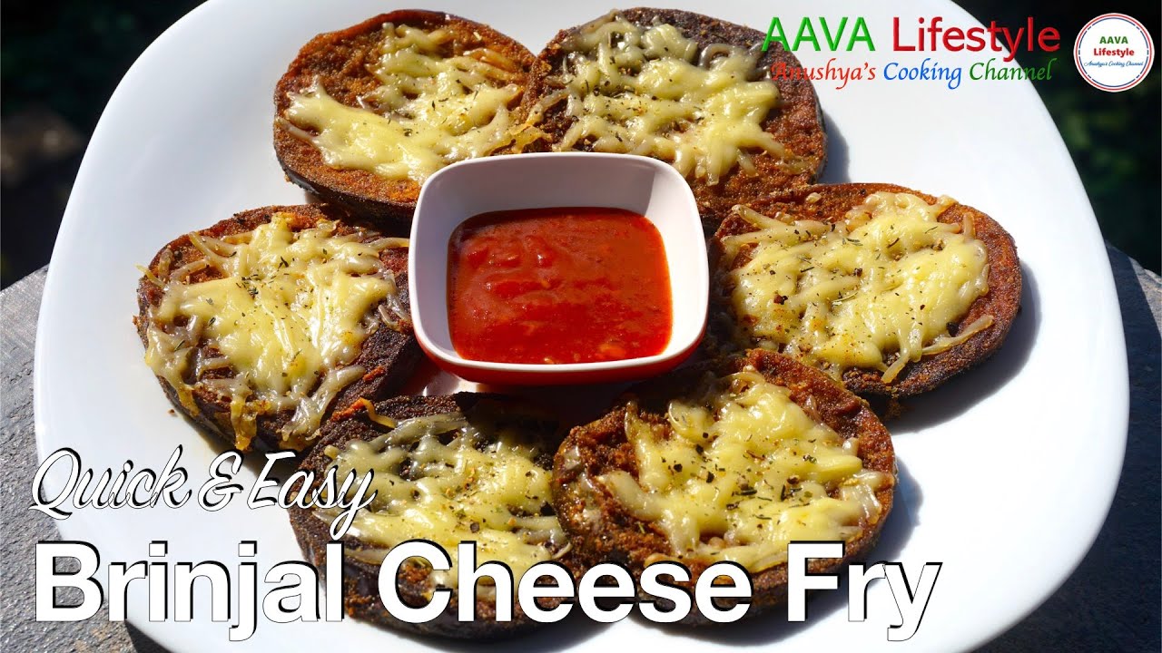 Brinjal Cheese Fry | கத்தரிக்காய் சீஸ் ஃப்ரை | Quick & Easy Recipe ...