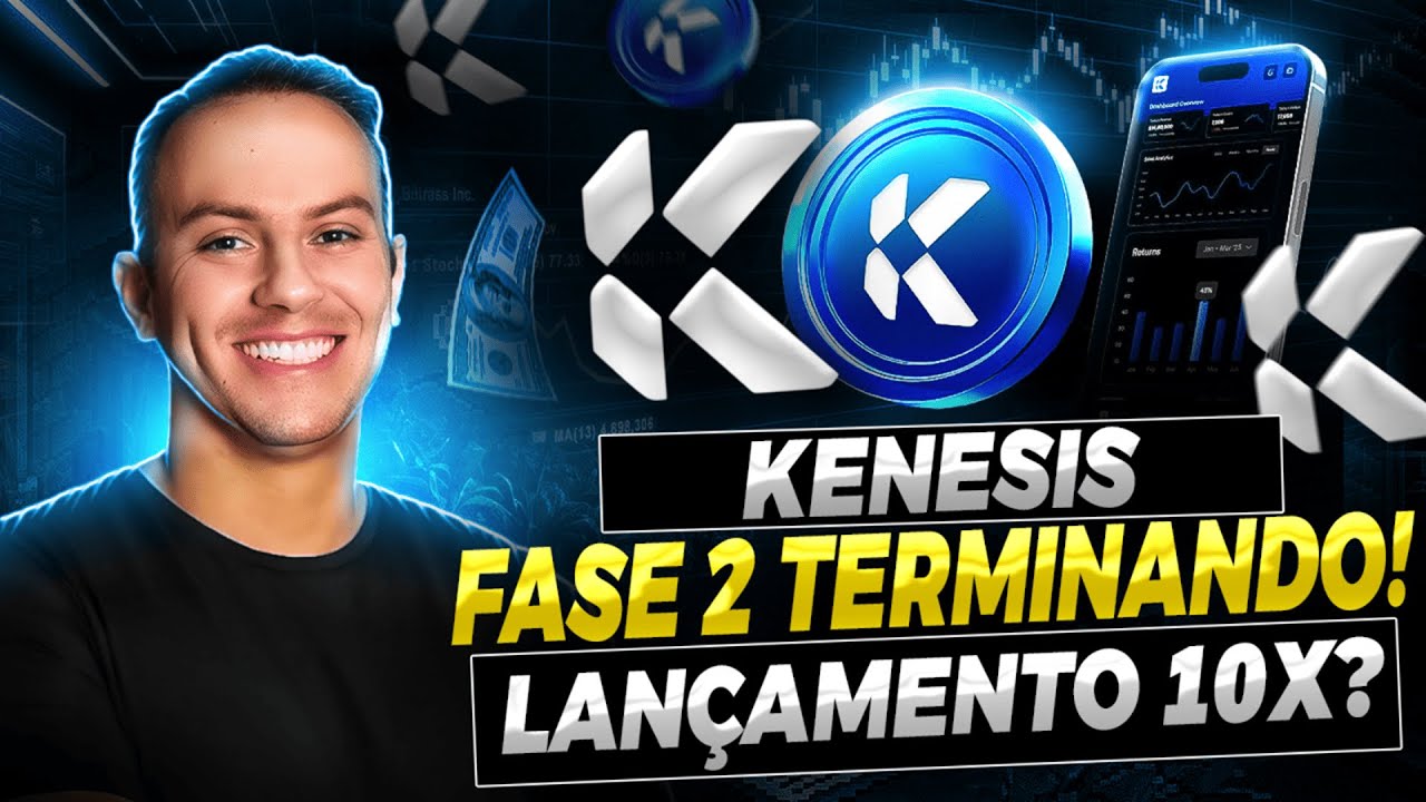 KENESIS FASE 2 QUASE NO FIM! 😱 Token a $0.00476 Pode fazer 10x no ...