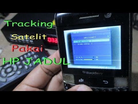 Tracking Satelit Pakai HP / Satellite Tracking With RF - YouTube