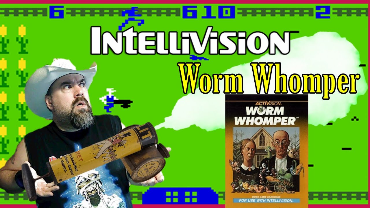 INTELLIVISION - "Worm Whomper" by Activision (Astrosmashed Mondays ...