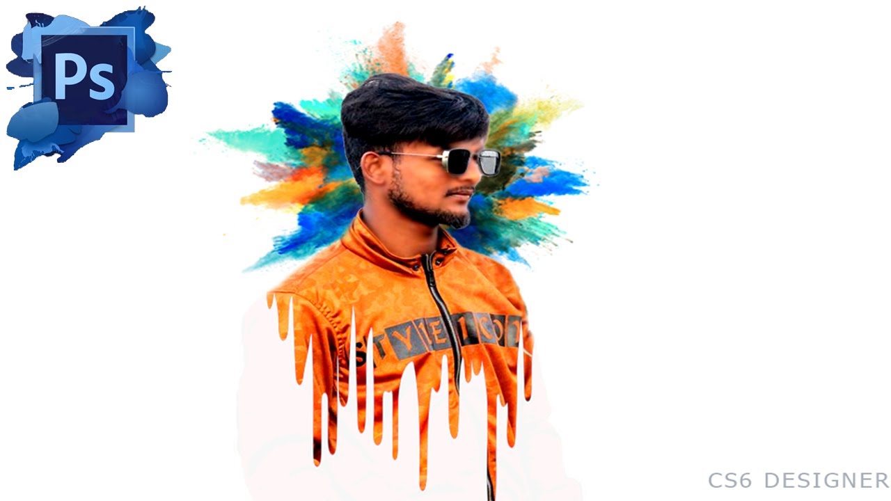 Dripping Effect | Splatter Effect Photoshop Tutorial | 2020 {CS6 ...