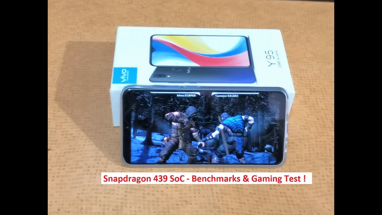 Vivo Y95 with Snapdragon 439 SoC - Benchmarks & Gaming Review ! - YouTube