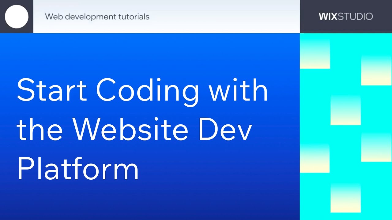 How to Start Coding on Wix Studio - YouTube
