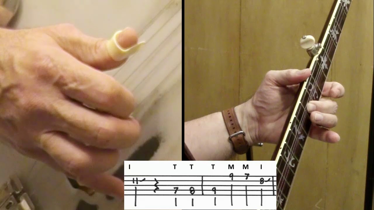 Bluegrass Banjo Lesson: "Reuben" (Part 2 of 3) - YouTube