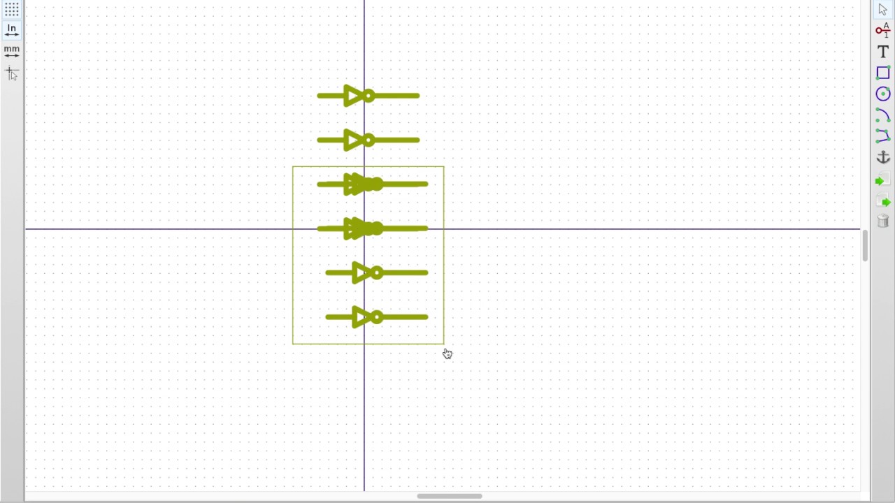 Copying a Block in KiCad Schematic Library Editor - YouTube