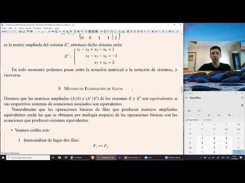 14 - Matriz Ampliada - Metodo de Gauss - YouTube