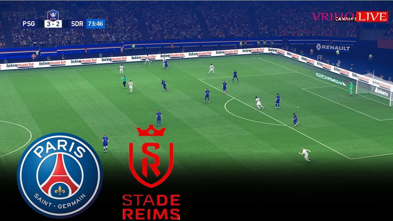 PSG vs REIMS - Coupe De France 2025 UCL Full Match | eFootball PES ...