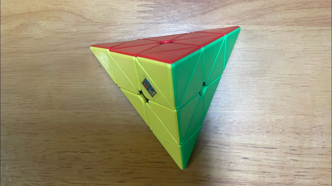 How to solve a Piramix the Beginner Method - YouTube