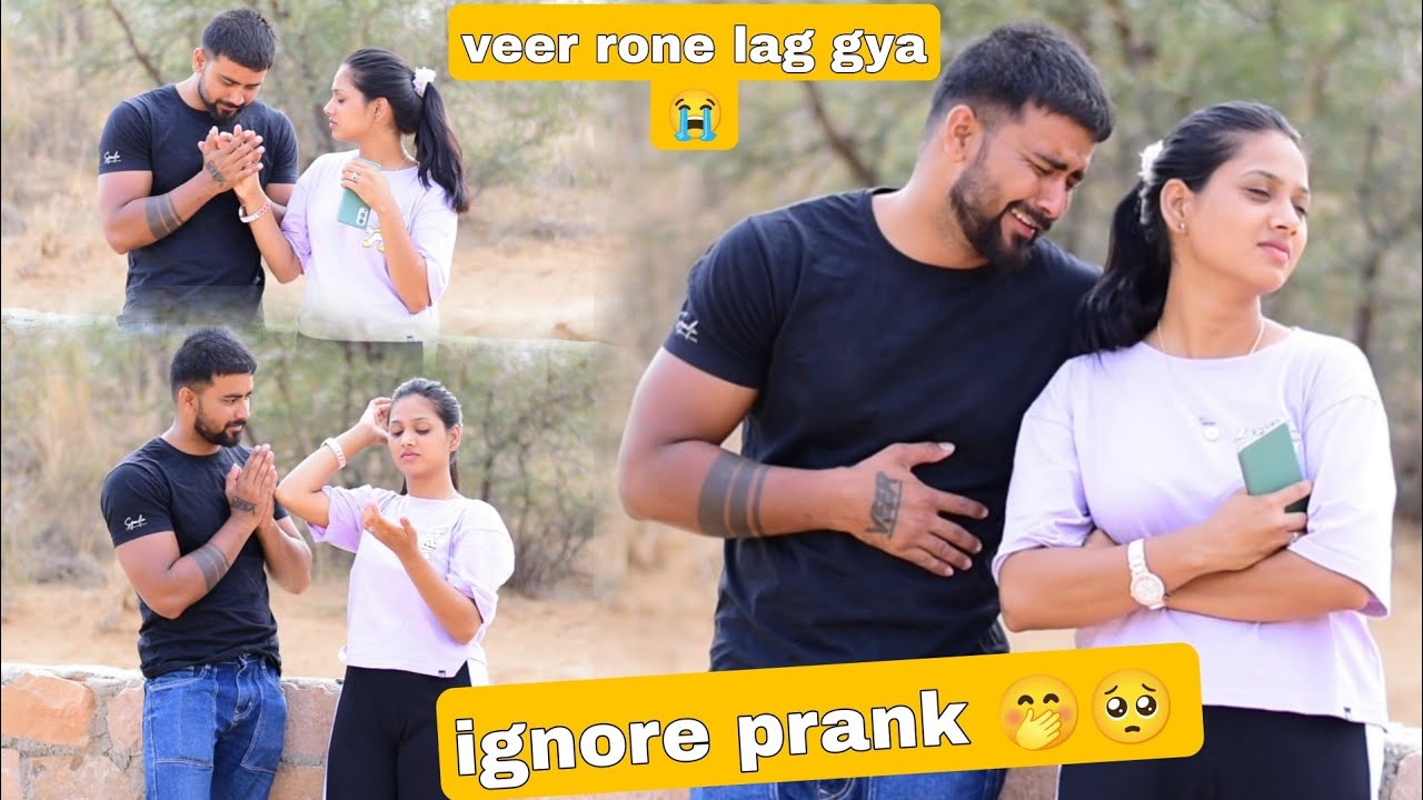 ignoring soniya for 24 hours prank 🥺 | veer rone lag gya 😭💔 ( gone wrong 🥺 @veersamratvlogger ...
