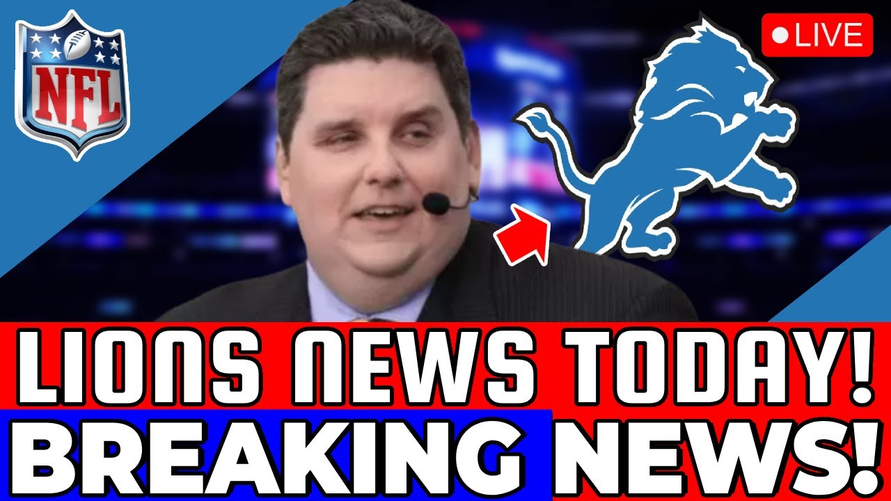 BREAKING NEWS! IMPORTANT NFL NEWS! 2 STARS CONFIRMED? DETROIT LIONS ...