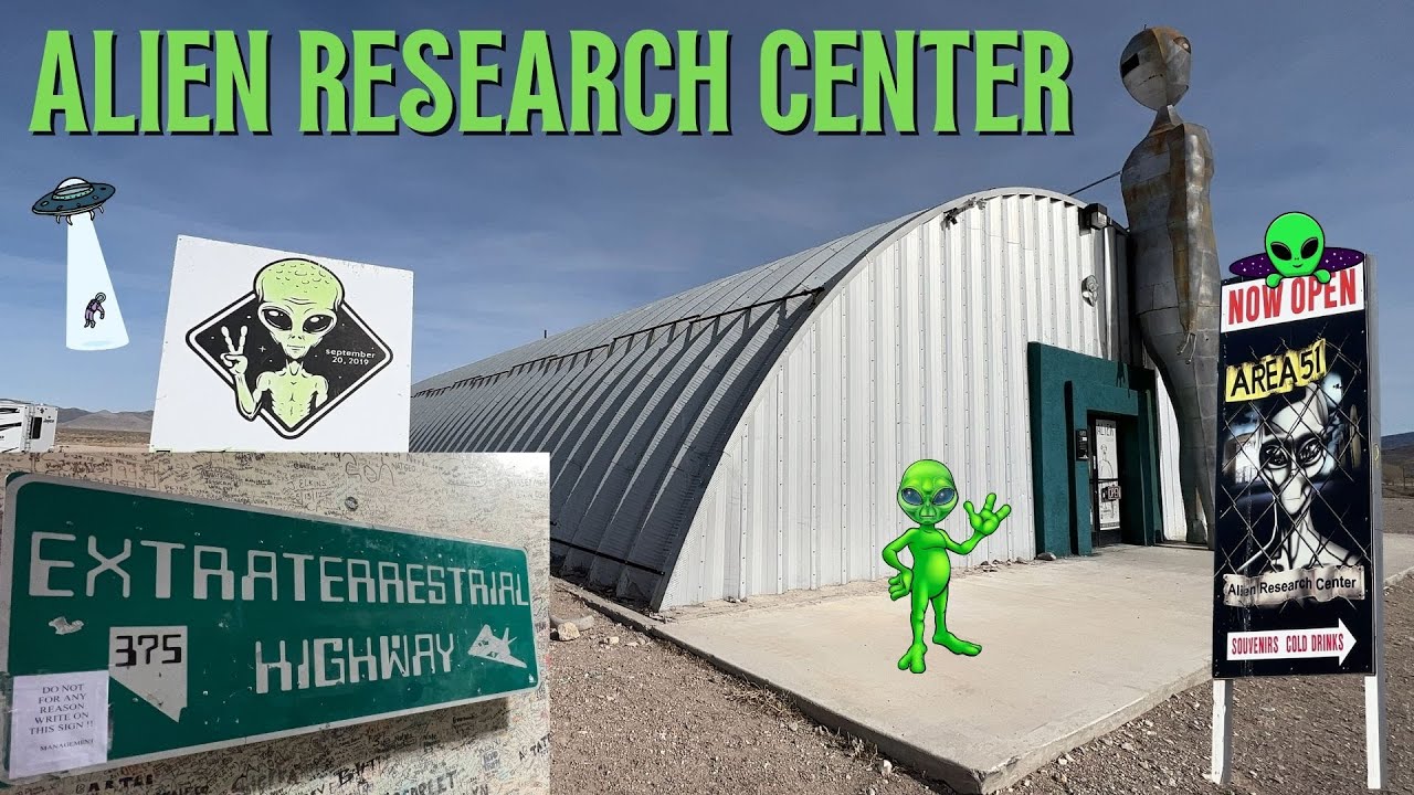 Alien Research Center Gateway to Area 51 | Exploring Extraterrestrial ...