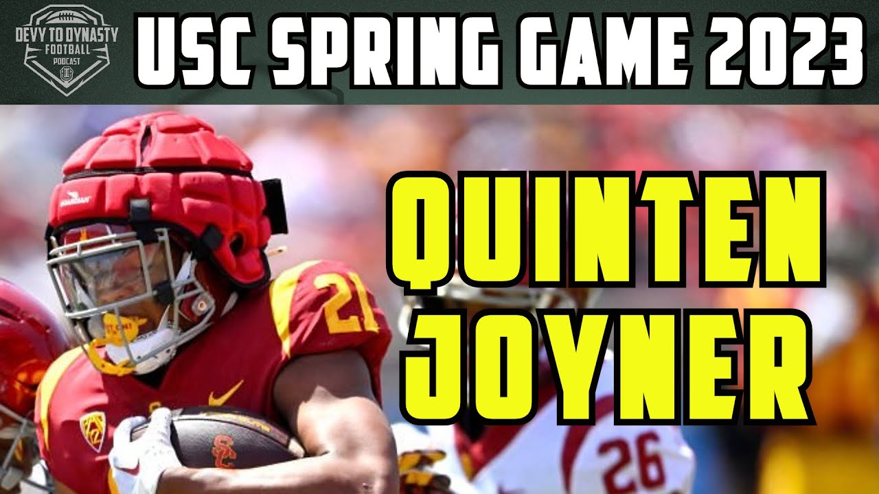 Quinten Joyner Spring Game | USC Football 2023 - YouTube