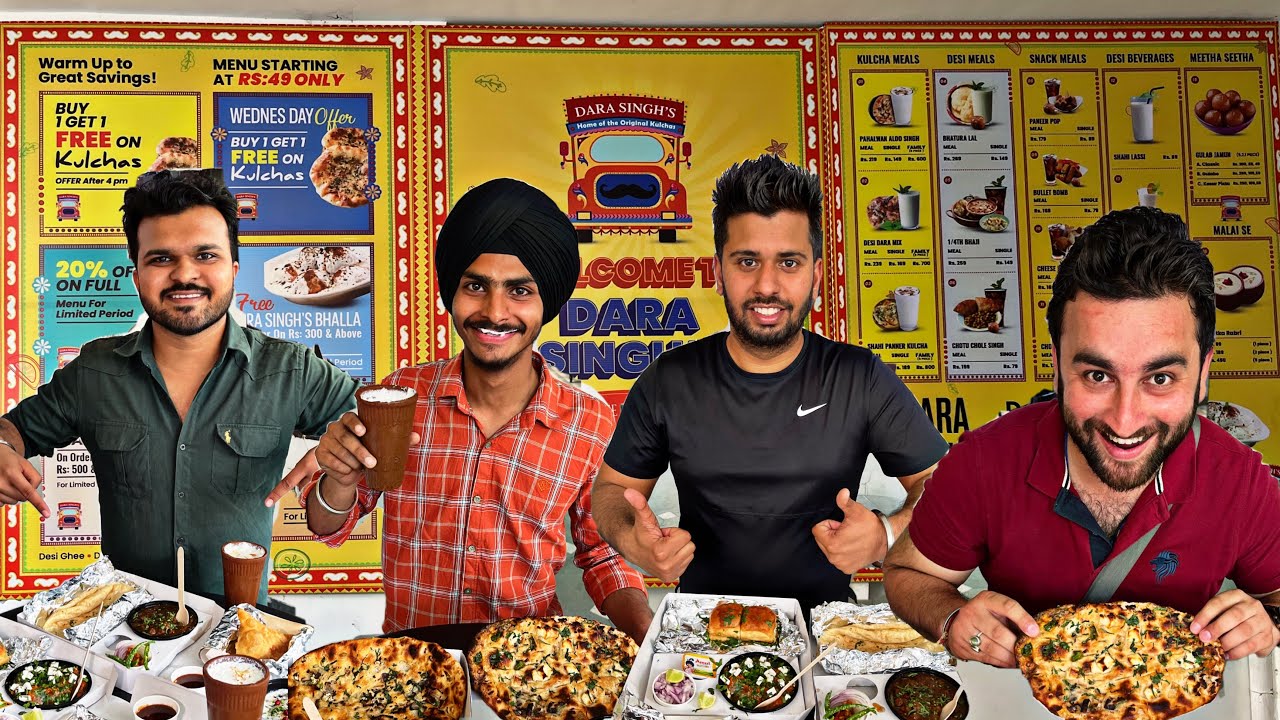 Dara Singh Ka Poora MENU order Kar diya | Indian Food - YouTube