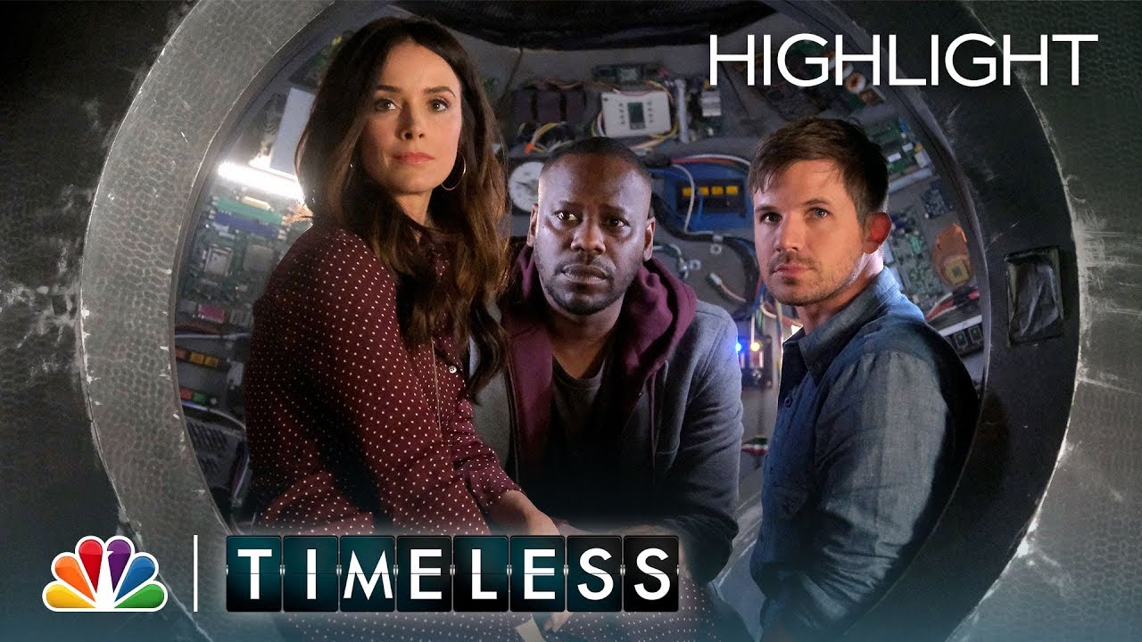 The Time Team Says Goodbye - Timeless (Episode Highlight) - YouTube