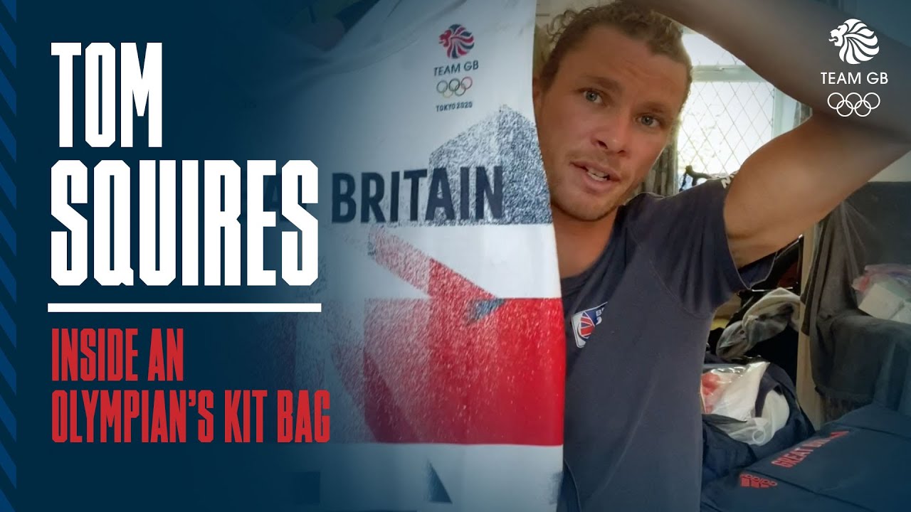 Tom Squires Vlog #4: Inside an Olympian's Kit Bag | Destination Tokyo - YouTube