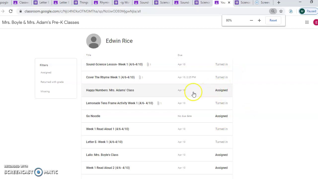 Checking Status of Assignments - YouTube