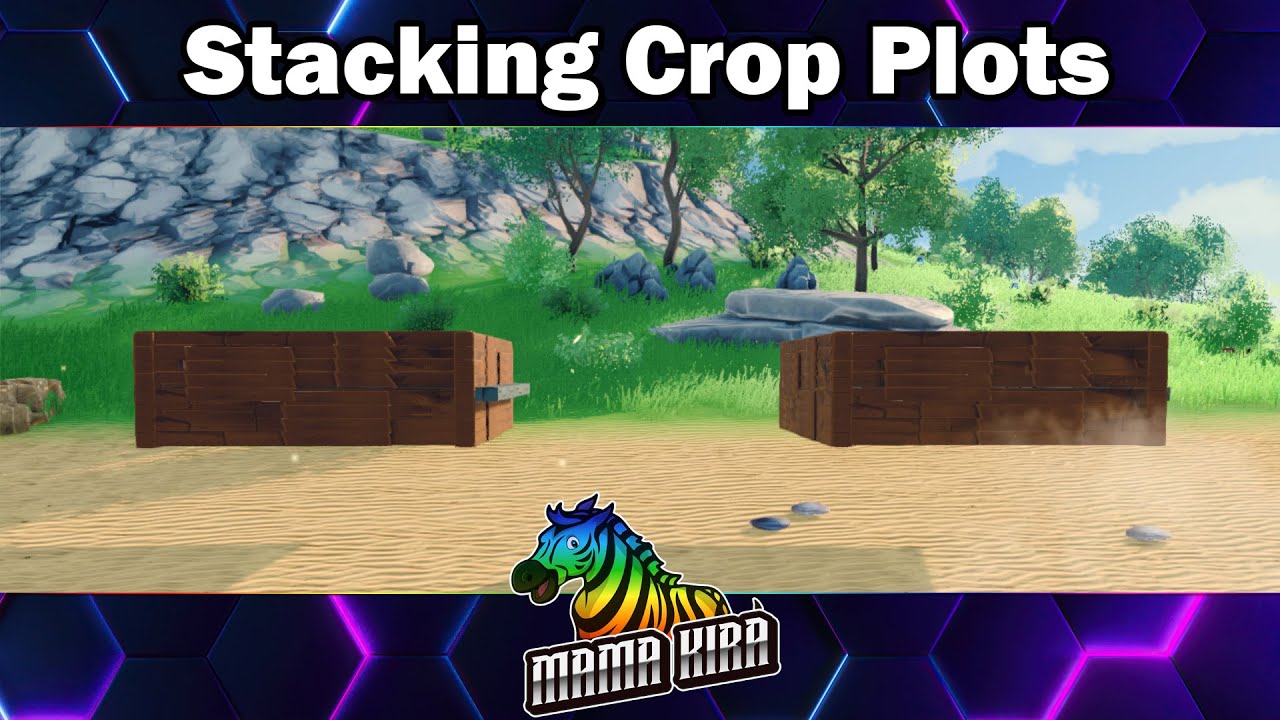 (Outdated) CRAFTOPIA - How to stack crop plots on the grid - YouTube
